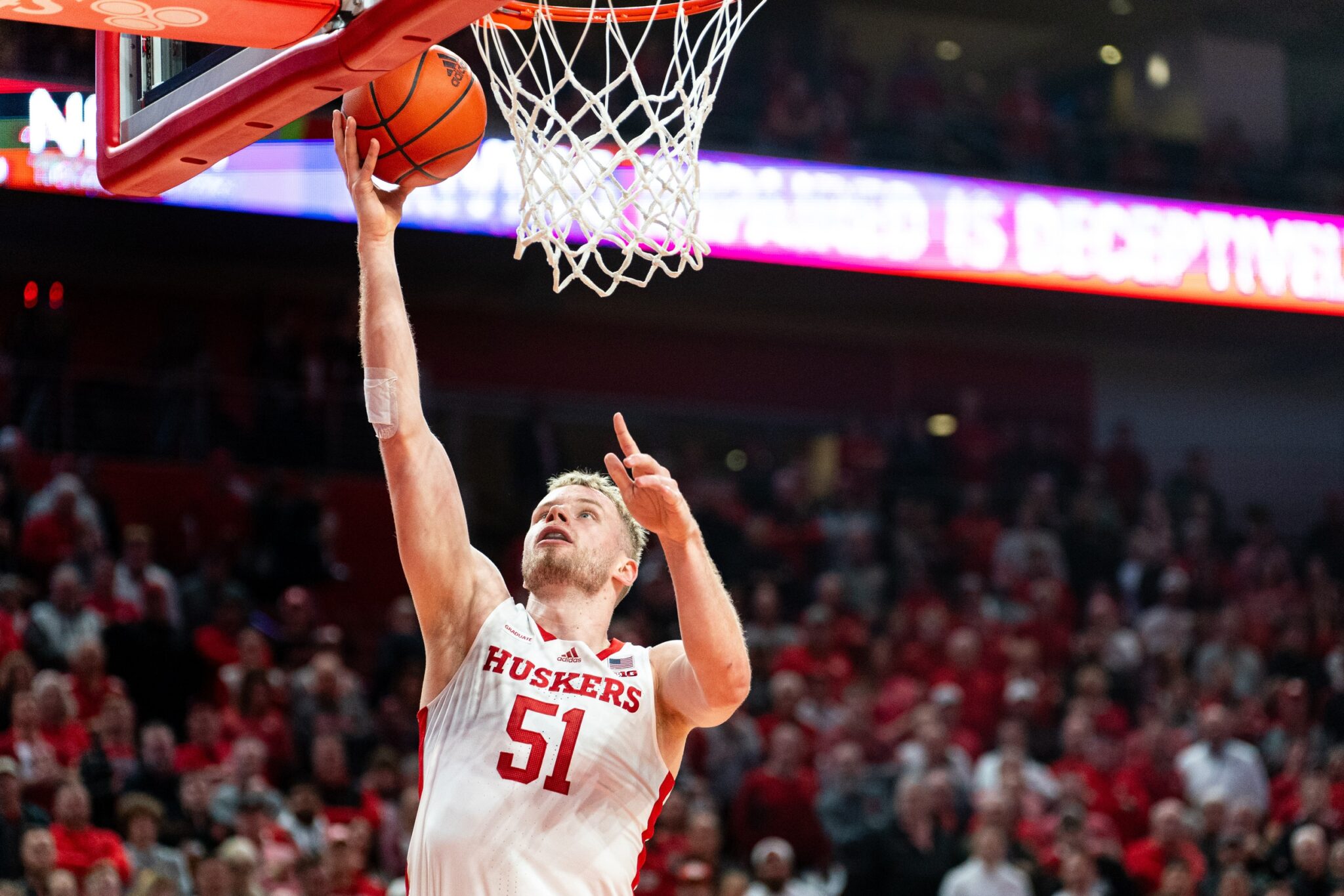 Nebraska Basketball: Rienk Mast to take redshirt for 2024-25